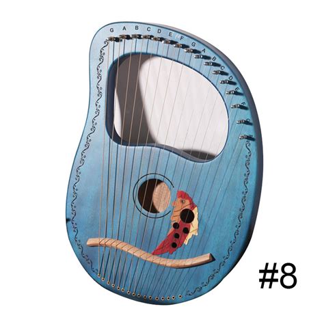 16 Tone Log Lyre Portable Musical Instrument 16 St Vicedeal