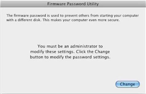 How To Disable Mac OSx Firmware Password Protection Tech FAQ