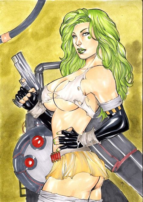 Rule 34 1girls Android Aphrodite Ix Ass Big Breasts Female Green Hair