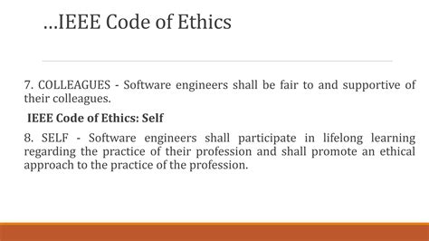 IEEE Code Of Ethics PDF Computer Software And Applications Computing