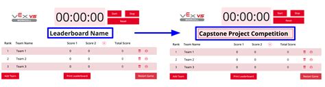 Using The Vex V5 Workcell Leaderboard Vex Library