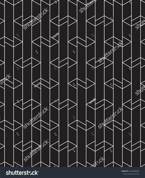 Seamless Vector Pattern Abstract Geometric Linear Stock Vector Royalty