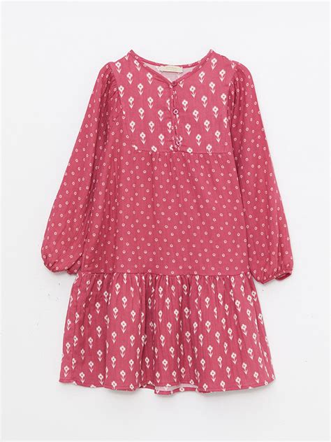 გოგონა ვარდისფერი კაბა W2ds38z4 Lt8 W2ds38z4 Lt8 Lc Waikiki