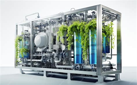 Premium Ai Image Reverse Osmosis Plant On The White Background