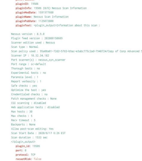 Parse Out Tenable Plugin Text Correctly Splunk Community