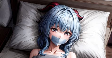誘拐 Ganyu Tape Boujnd And Gagged Shyro2002のイラスト Pixiv