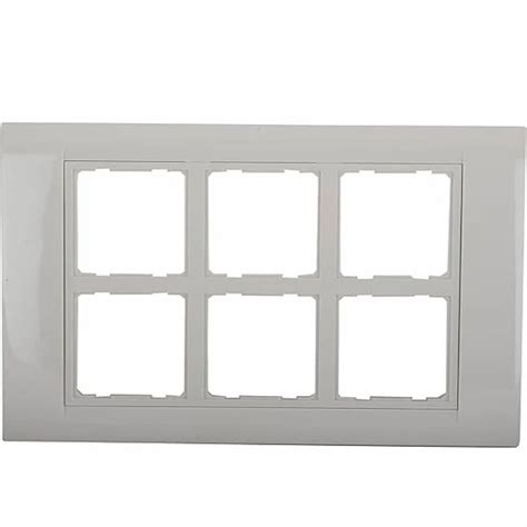 Anchor 12 Module Plate Finish Type Glossy At ₹ 301piece In Faridabad