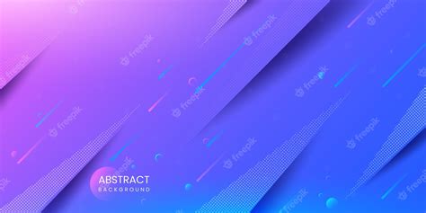 Premium Vector Minimal Geometric Abstract Blue And Purple Background With Dynamic Shapes