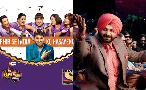 The Kapil Sharma Show Navjot Singh Sidhu Is Back For Real Watch The Video