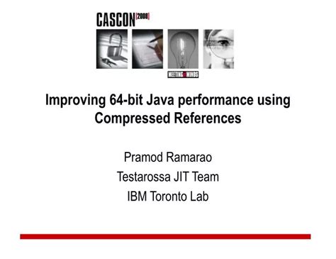 Ppt Improving 64 Bit Java Performance Using Compressed References Powerpoint Presentation Id