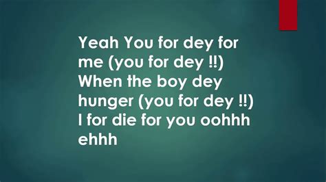 Davido Fia Lyrics Youtube Music