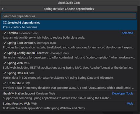 Vscode Vscode에서 Spring Boot Maven 프로젝트 생성하기환경구성