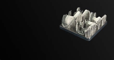 치과용 금속 3d 프린팅 3d Systems