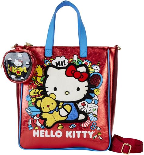 Loungefly Sanrio Hello Kitty 50th Anniversary Tote Bag With