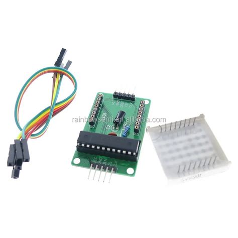 Max7219 도트 Led 매트릭스 모듈 Mcu Led 디스플레이 제어 모듈 Rainbowsemi Buy Max7219 도트