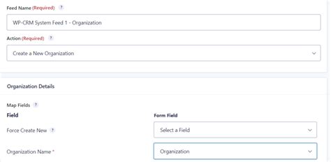 setting up gravity forms connect wp crm system