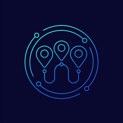 Premium Vector Path Icon Line Vector Design