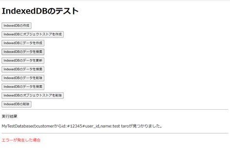 Indexeddb