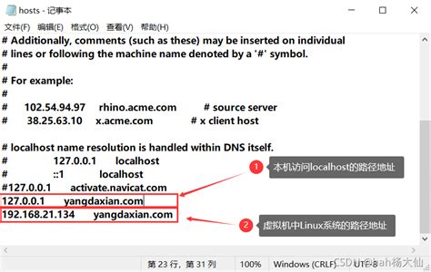 修改windows、linux的本机域名localhost为自定义内容cmd打开记事本更改localhost Csdn博客