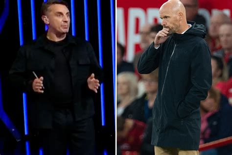 Gary Neville Slams Erik Ten Hags Tactics Vs Wolves With Man Utd Legend