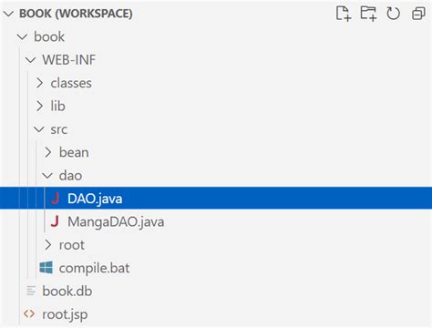 Tomcatサーブレットとデータベースsqlite3との連携、jdbcの導入。 Javaのデザインパターン、beanとdaoについて。