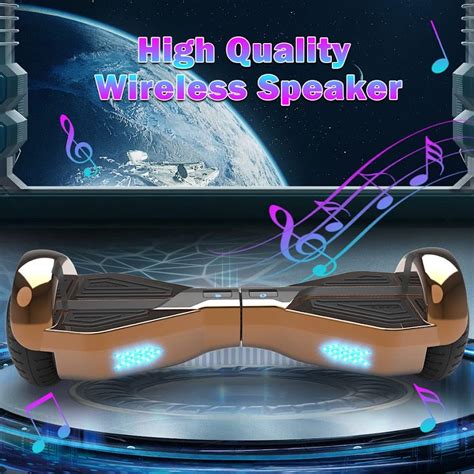 Hoverstar Hoverboard With Bluetooth Speaker Lbw19 Chrome Color Self