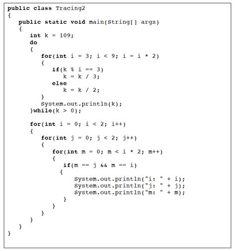 Solved What Is The Exact Output For The Program Below Chegg Com