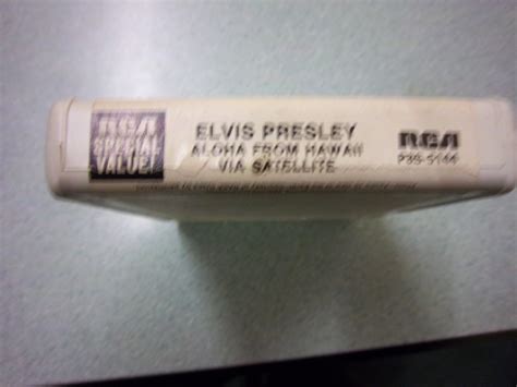 Free Shipping Elvis Presley 8 Track Stereo Aloha From Hawaii Via