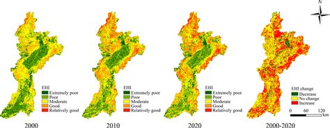 Spatial Pattern Of Ecosystem Health In The Frb Download Scientific