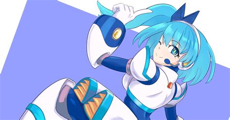 Rico Mega Man Dive Megaman X Ricoちゃん Pixiv