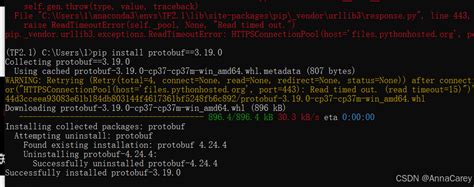 Tensorflow的学习与安装，typeerror Descriptors Cannot Not Be Created Directly