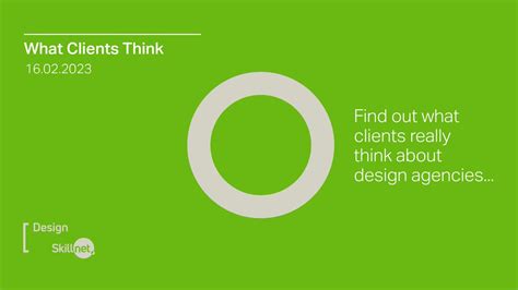 Design Skillnet On Twitter Find Out What Clients Really Think About Designagencies How They