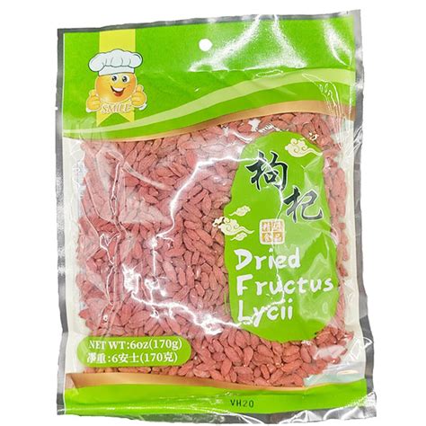 Smile Dried Fructus Lycii 50bg6oz Duc Thanh Inc