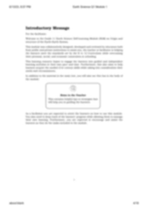 Solution Earth Science Q1 Module 1 Studypool