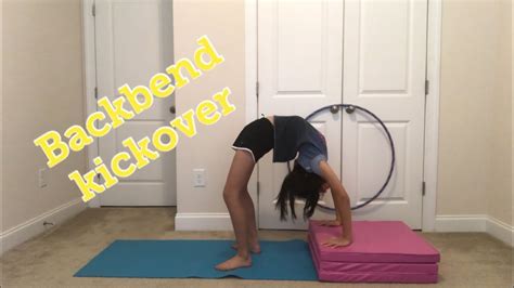 How To Do A Backbend Kickover YouTube