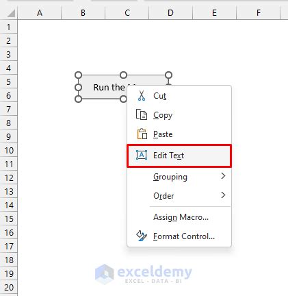 How To Edit A Macro Button In Excel Easy Methods ExcelDemy