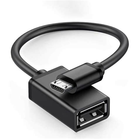 Câble Adaptateur Otg Micro Usb Vers Usb Femelle Universel Type C Xiaomi