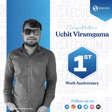 saeculum solutions pvt ltd on linkedin happy 1st work anniversary