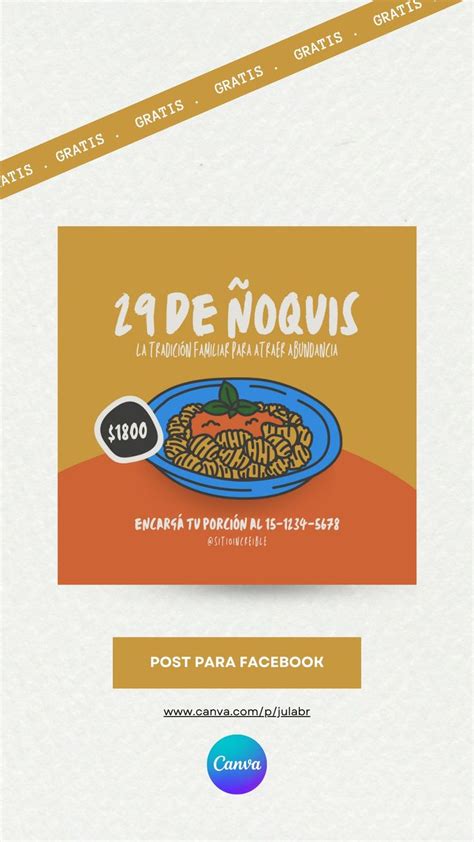 Plantilla Gratis Y Editable En Canva Promocion Para Redes Sociales