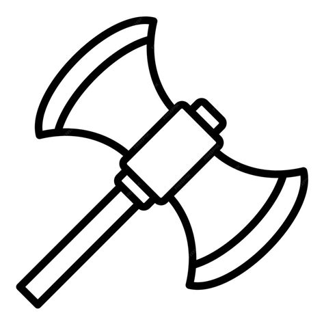 Premium Vector Labrys Vector Illustration Style