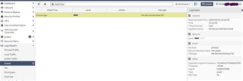 Solved Re Fortigate Not Showing Any Logs For Ha Fortinet Community