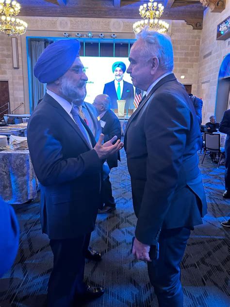 Fond Memories Of Working In Us Outgoing Indian Envoy Taranjit Singh