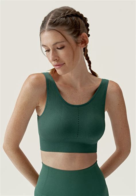 Born Living Yoga Naisha Brassières De Sport à Maintien Normal Verde