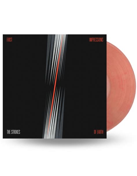 The Strokes First Impressions Of Earth Hazy Red Vinyl Pop Music