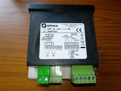 In Stock Simex Srp 94 1821 1 3 001 Signal Peak Value Detection LED