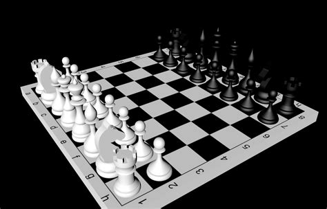 3d модель шахматы Stl для 3d принтера скачать бесплатно 3д модель в
