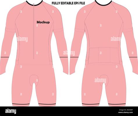 Skin Suit Mock Up Stock Vector Image And Art Alamy