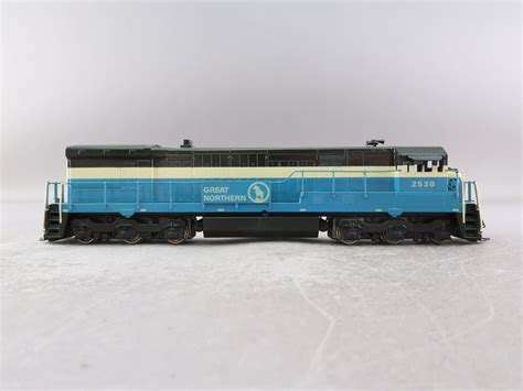 Ho Brass Model Alco D 137 Gn Great Northern Ge U33c Big Sky Blue
