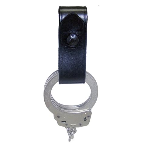 Peerless Model 801c Hinged Nickel Handcuffs