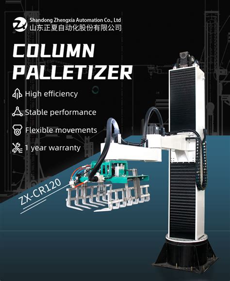 Fast Speed Automatic Palletizing Stacking Machine Bottle Carbon Bag